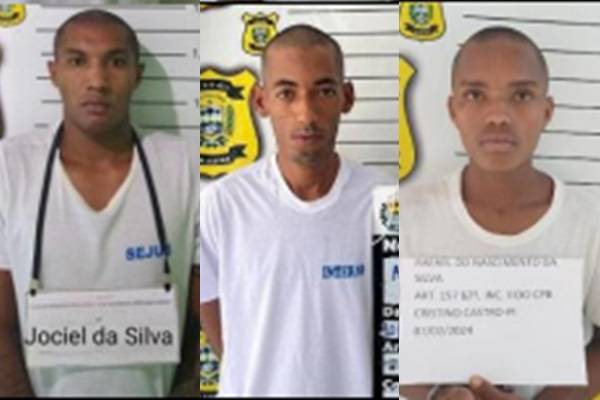 Quatro presos são recapturados após fuga de penitenciária em Bom Jesus ... Quatro presos são recapturados após fuga de penitenciária em Bom Jesus ...