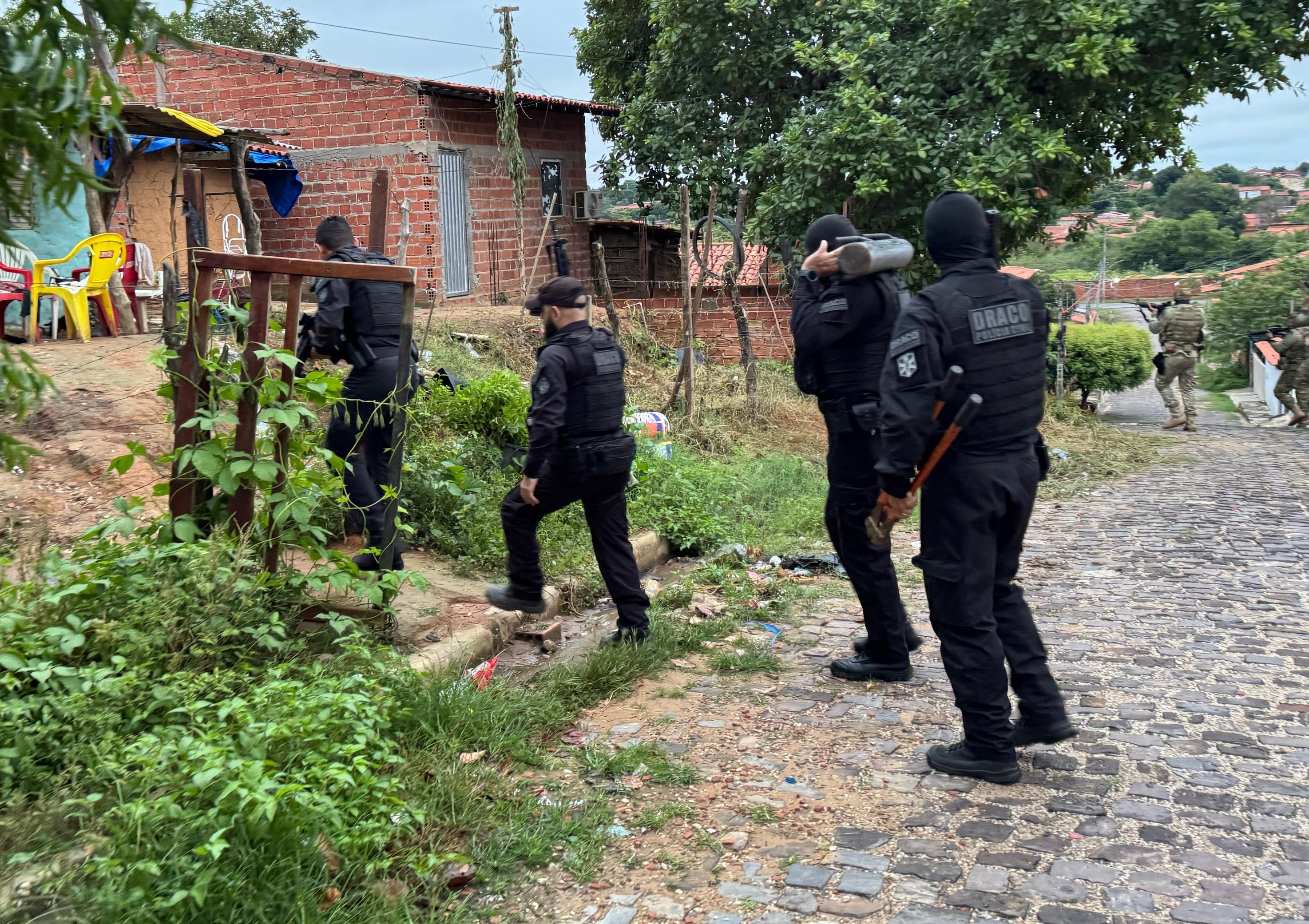 Faccionados são alvos de operação do DRACO em Teresina - Polícia